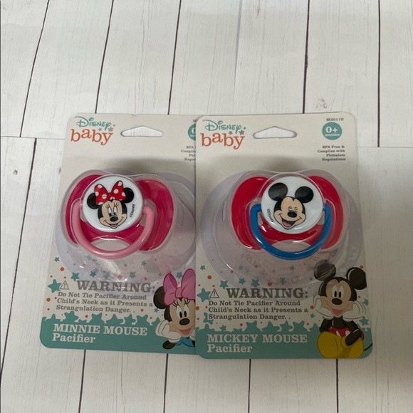 Disney | Accessories | Disney Pacifier Bundle | Poshmark